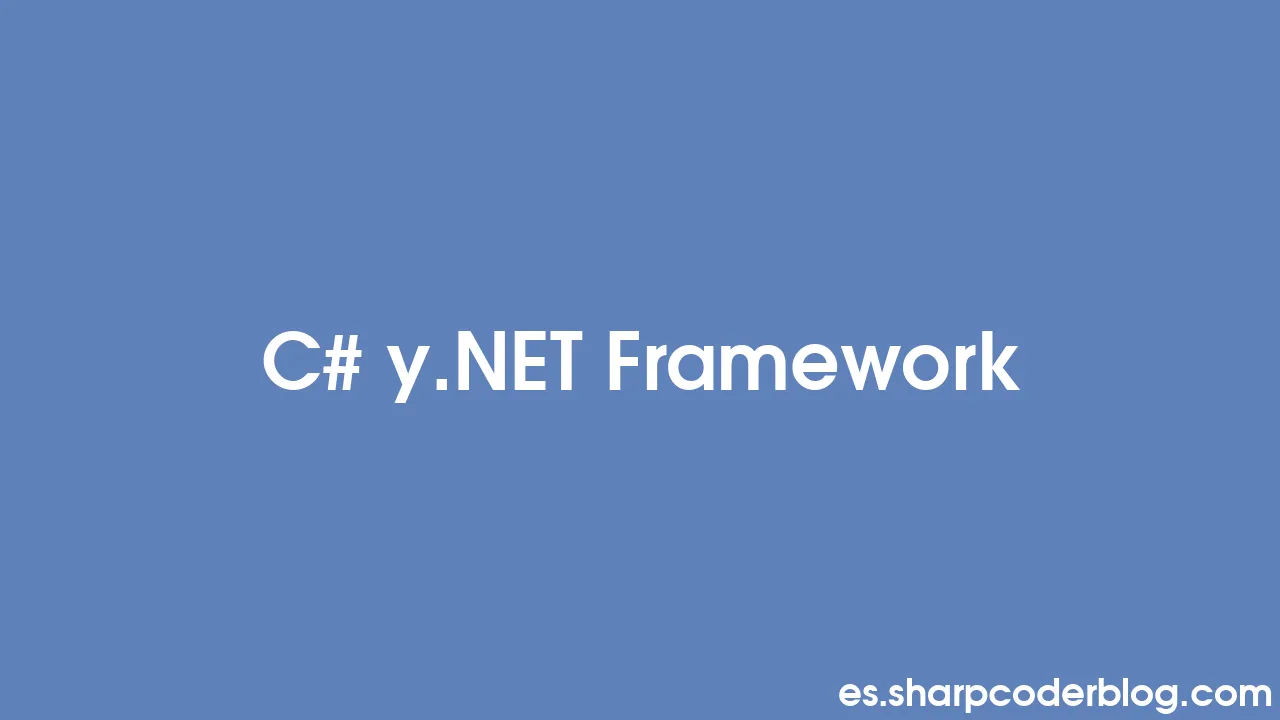 C Ynet Framework Sharp Coder Blog