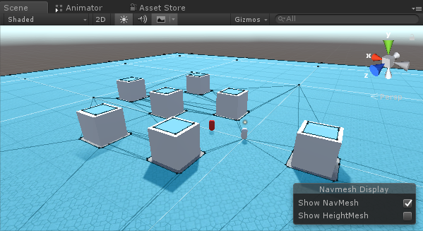 Horneado NavMesh de Unity 3D