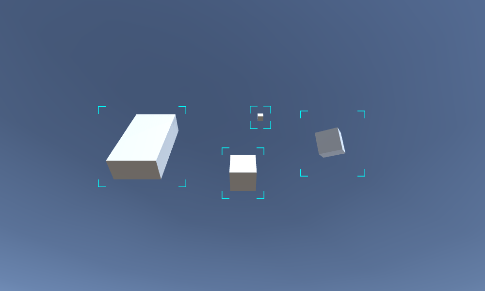 Indicador de destino de Unity usando OnGUI().