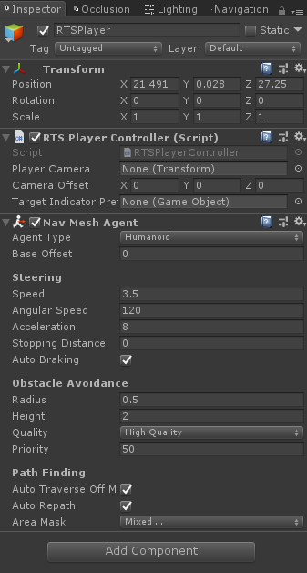 Controlador de reproductor RTS y MOBA para Unity | Sharp Coder Blog